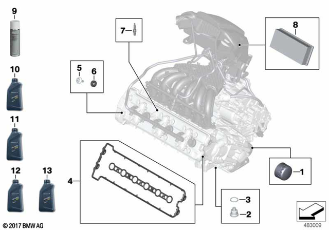 11137720999 - Screw Plug, Magnetic - M16X1.5-Znniv 2003-2023 BMW ...