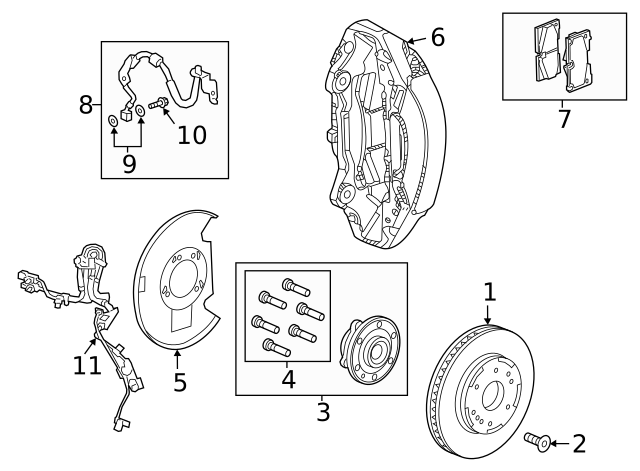 2021-2024 GM Rotor 87839222 | GM Parts Center