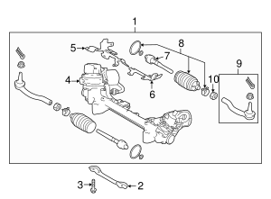 2014-2020 Infiniti Gear Assembly Mount Bracket 54442-4GE0A | Infiniti ...