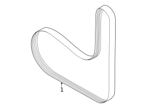 GN1Z-8620-C - Serpentine Belt 2020-2023 Ford | Group 1 Auto Parts