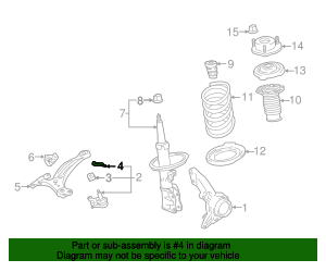 95381-03225 - Lower Ball Joint Cotter Pin - 2000-2022 Toyota | OEM ...