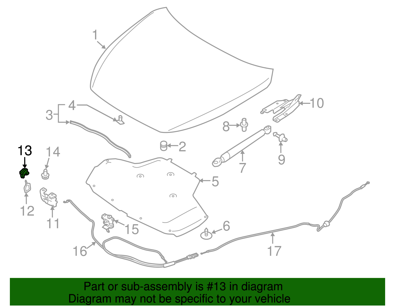 2007-2020 Infiniti Lock Cover 65602-JK00A | OEM Parts Online