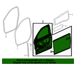 2016-2025 Chevrolet Malibu Door 84263563 GM | GMPartsDirect.com