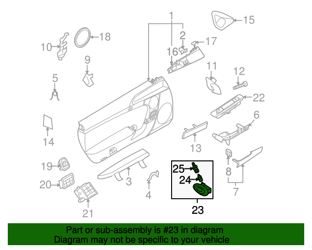 1997-2013 Porsche Courtesy Lamp 996-632-132-01 | Sunset Porsche Parts