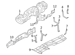 LC3Z-9002-Y - Fuel Tank 2020-2024 Ford | AutoNation Parts