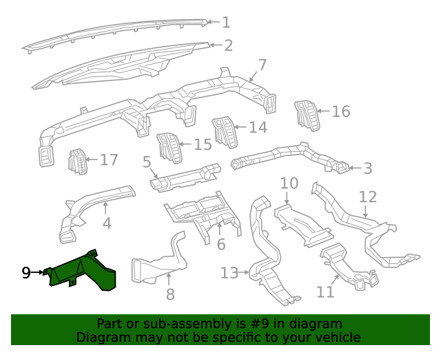 68394556AB - Automatic Transmission Cable - 2019-2020 Mopar | Mopar ...