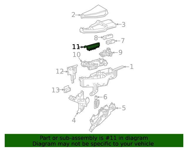 2020-2024 Toyota Highlander Fuse 82620-0E070 | OEM Parts Online