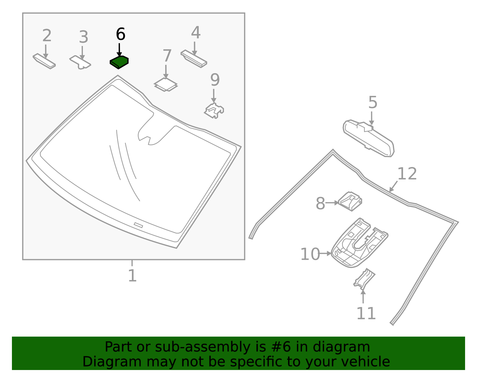 2016-2025 Kia Mirror Base 85103-A9000 | Retail Performance Auto Parts