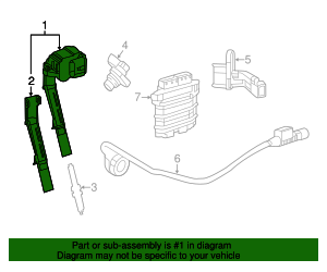 274-906-50-00 - Ignition Coil Mercedes-Benz USA Parts