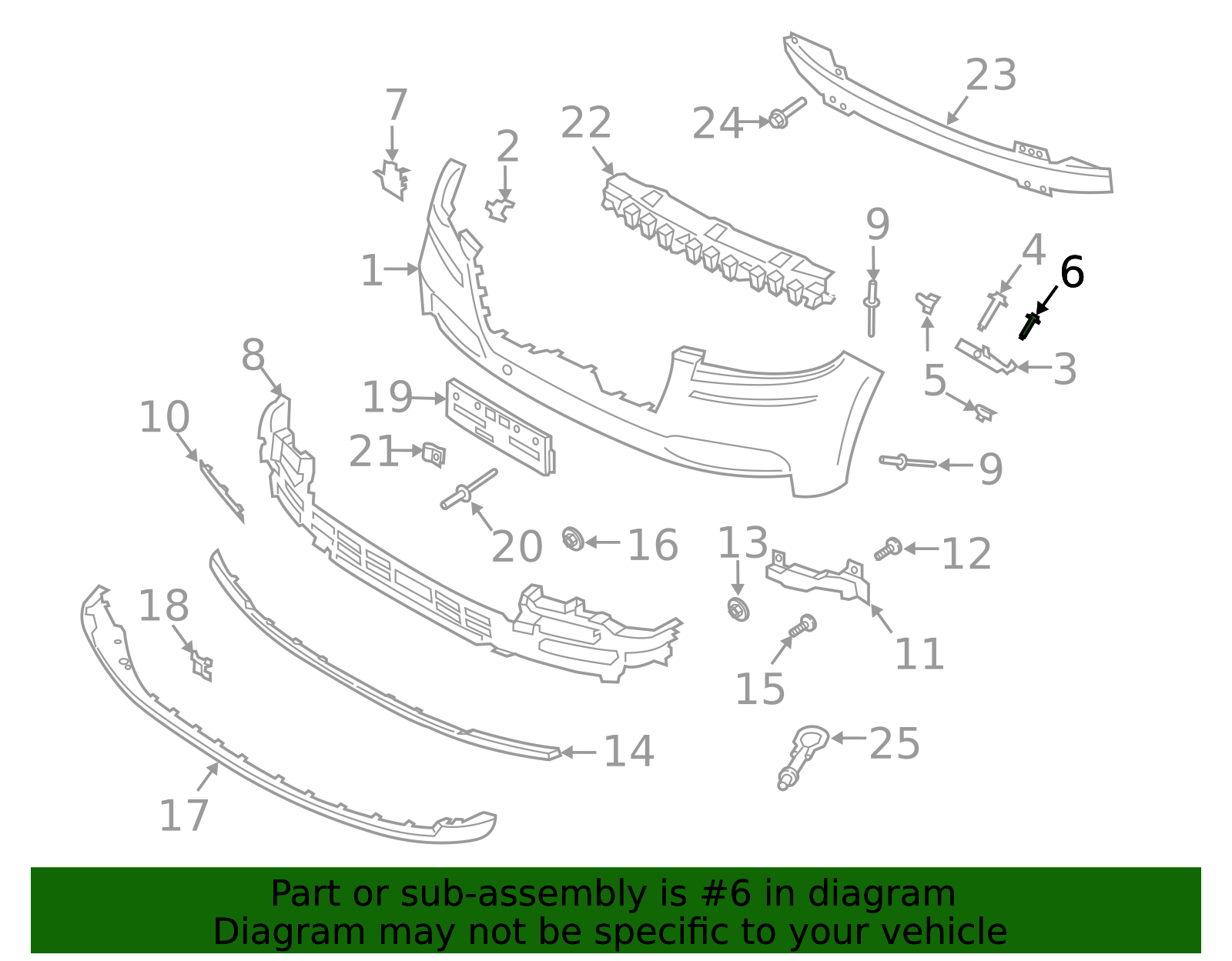 2010-2024 Ford Side Cover Rivet W525157-S300 | Varsity Ford