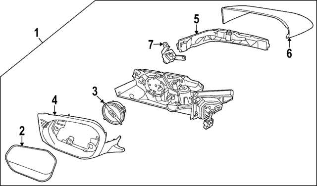 87623-CV000 - Signal Lamp 2022-2024 Kia EV6 | Kia.Parts Store