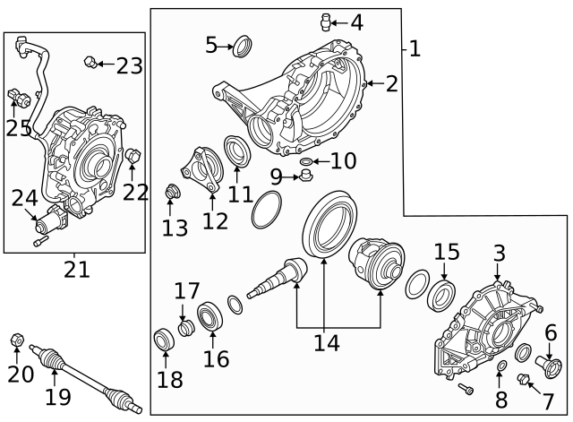 47892-4J000 - Actuator Assembly 2021-2024 Genesis | AutoNationParts.com