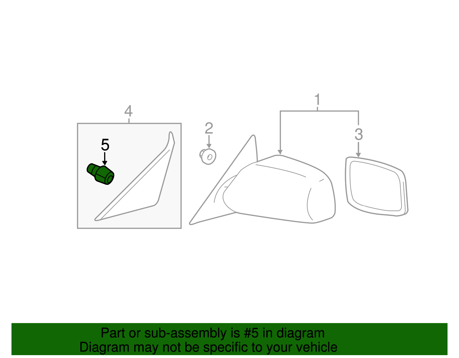 2003-2022 Toyota Corner Trim Retainer Clip 90467-A0019 | Toyota Parts ...