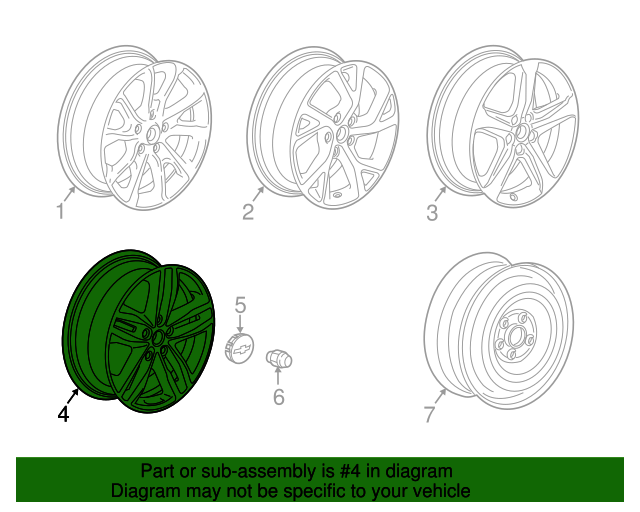 Wheel 84548857 | TascaParts.com