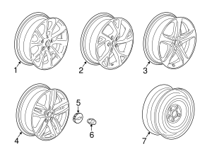 2022 Chevrolet Equinox F Wheel 84348836 | GmPW