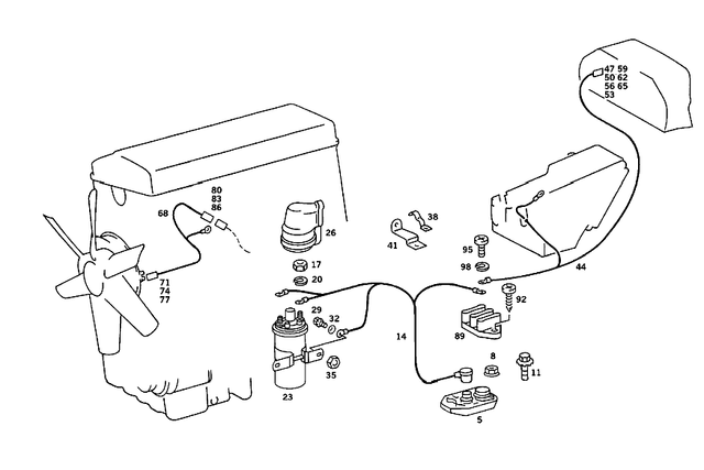 007-545-48-32 - Control Unit 1984-1993 Mercedes-Benz 190E | Mercedes ...