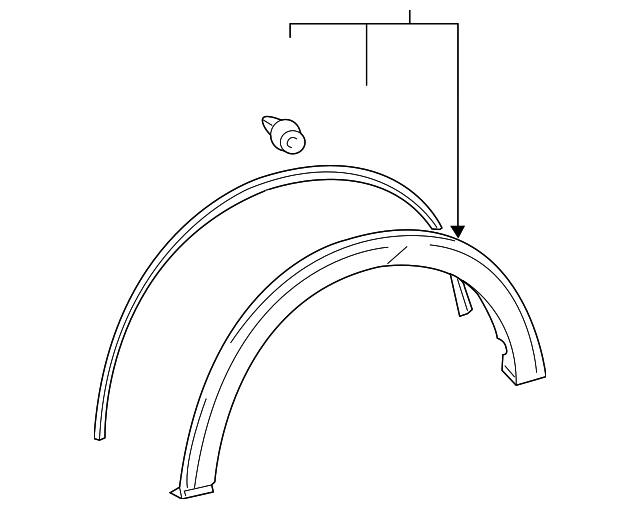 Toyota 2018-2019 Toyota Prius C Wheel Opening Molding 75601-52010 ...