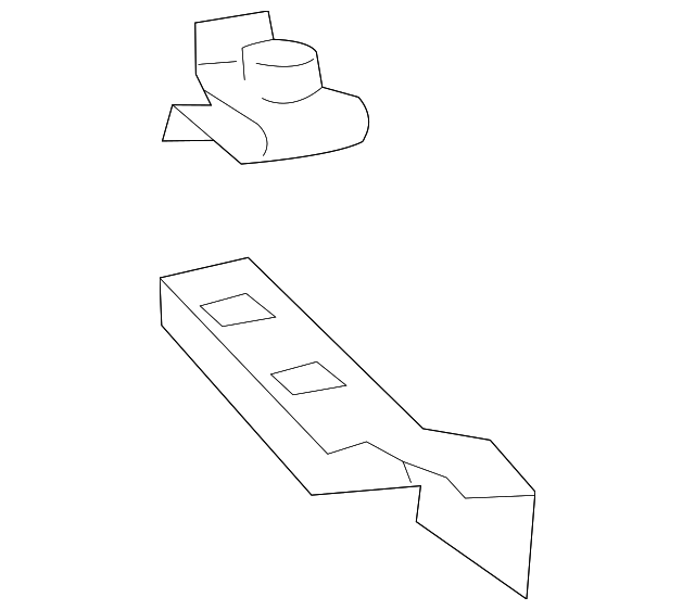 Genuine Toyota Liner Extension part# 53851-52190 for 2012-2019 Toyota ...