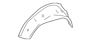 204-630-05-69 - Outer Wheelhouse 2010-2015 Mercedes-Benz | Mercedes ...
