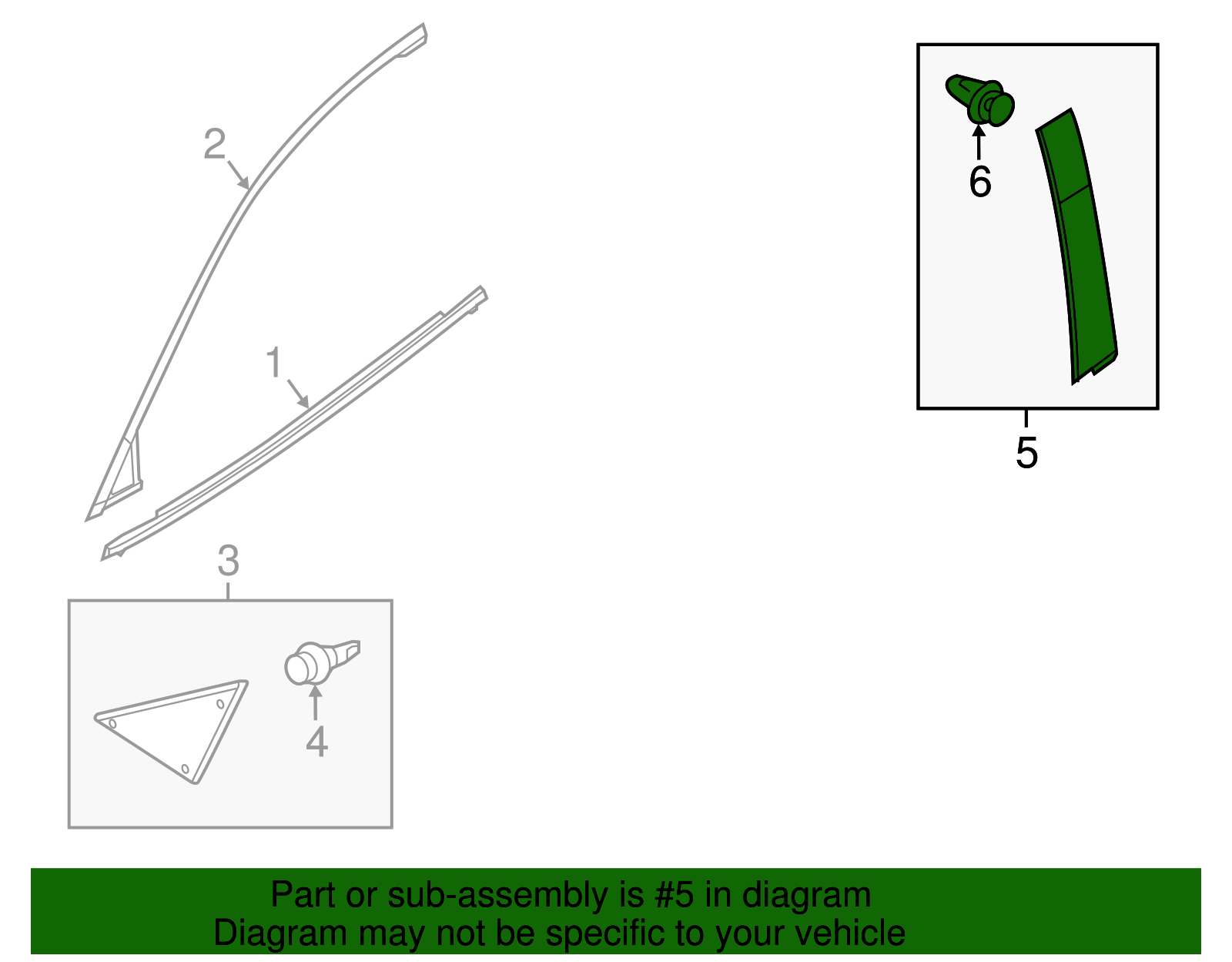2014-2018 Mazda 3 Applique BJS7-50-M20A | RealMazdaParts.com