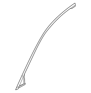 2014-2018 Mazda 3 Upper Molding BJS7-50-981C | RealMazdaParts.com