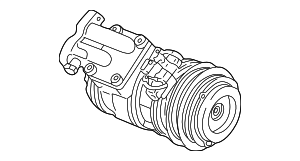 1998-2004 Jaguar Compressor MCA7300AE | Express Jaguar Parts