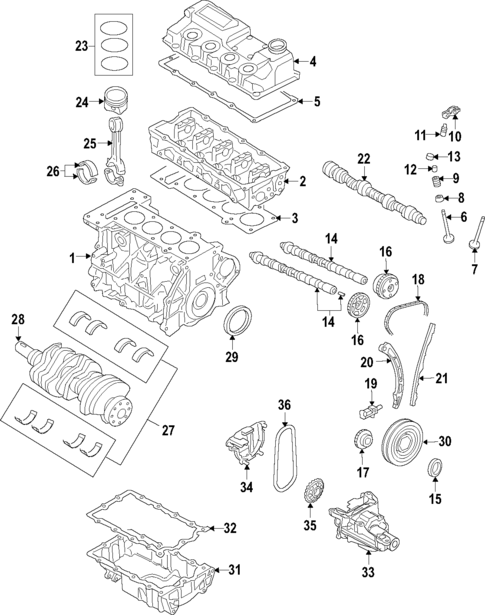 Engine for 2010 Mini Cooper | Mini Parts Direct