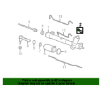 2007-2013 GM Steering Gear Seal 26100863 GM | GMPartsDirect.com