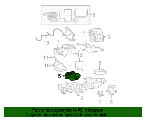 2008-2009 Dodge Housing 68021972AA | TascaParts.com