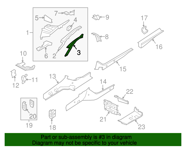 Genuine Porsche 95B-805-030-AY-GRV |Upper Reinforced | FREE Shipping on ...