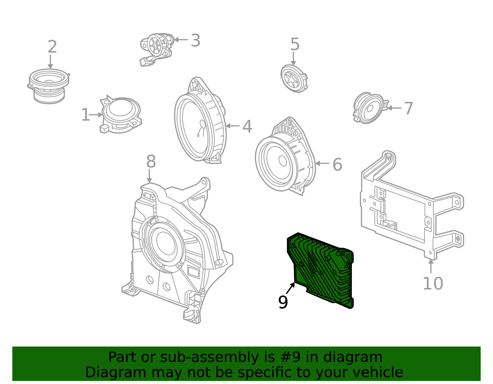 2022-2024 GM Amplifier 85717676 | Shop Matick Buick GMC