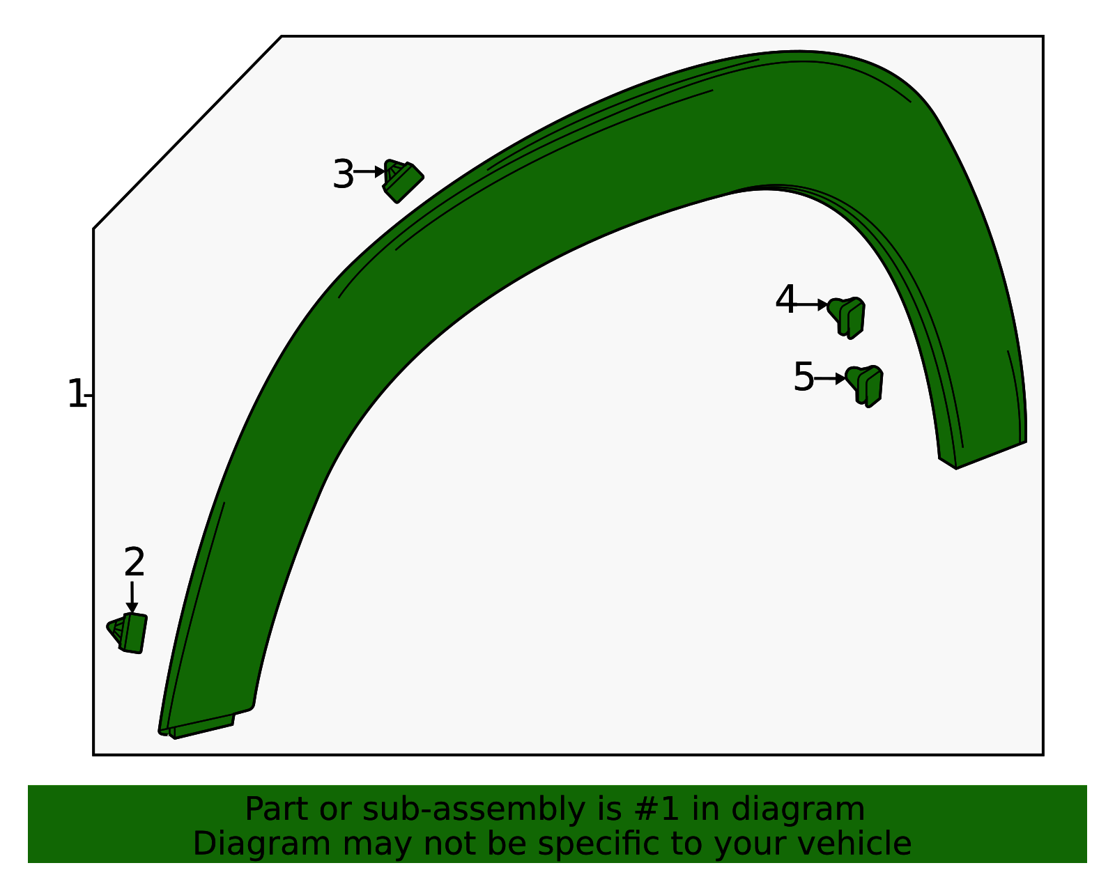 42810382 - Molding 2021-2025 Chevrolet Trailblazer | Big 3 Auto Parts