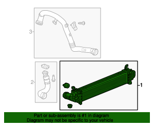 85163205 - Charge Air Cooler 2018-2020 GM | AutoNationParts.com