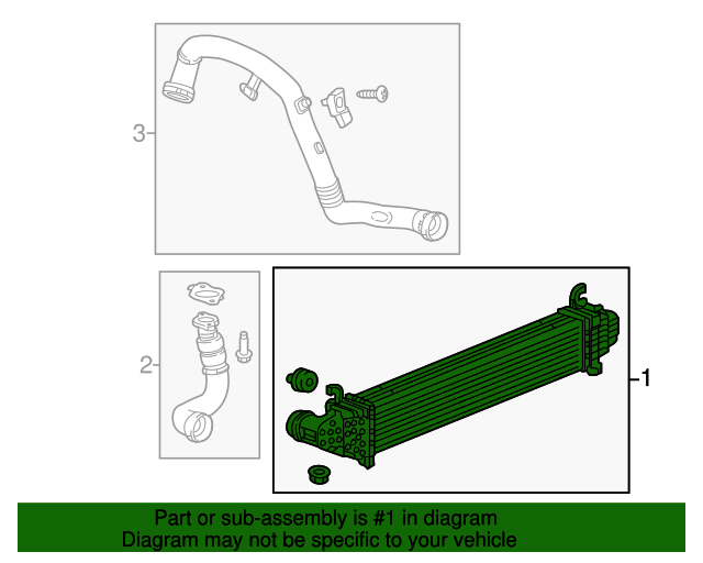 85163205 GM Charge Air Cooler | GM Parts Store