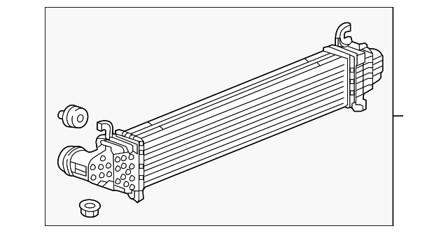 2018-2020 GM Charge Air Cooler 85163205 | TascaParts.com