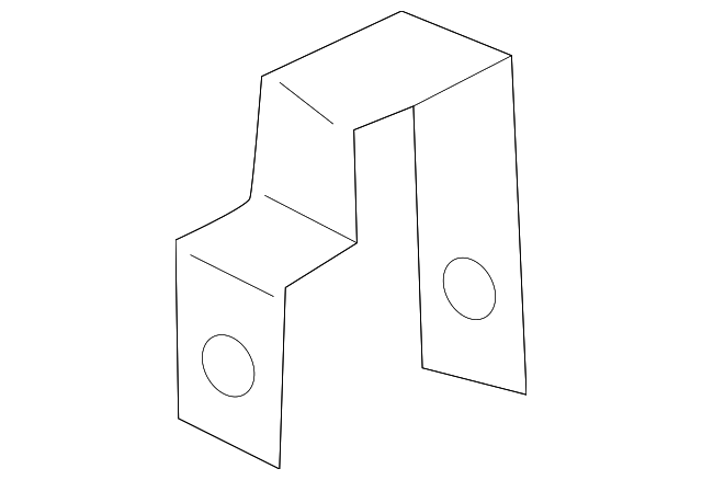 2018-2024 GM Passenger Side Front Fender Front Bracket 23233989 GM ...