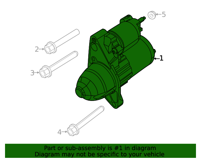 56029780AD - Engine Starter - 2016-2021 Mopar | Mopar Parts Canada