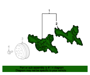 16100-09442 - Water Pump Assembly 2007-2018 Lexus | Lexus of Stevens ...