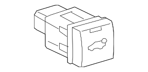 OEM 2021-2022 Toyota Venza Lift Gate Switch Part # 84930-48140 | Modern ...