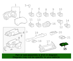 84332-48070 - Hazard Switch 2021 Toyota Venza | Longo Toyota Parts
