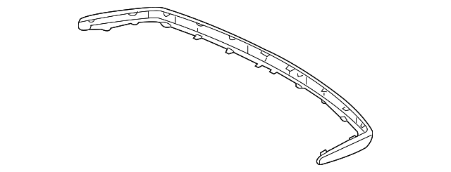 203-885-33-21-9999 - Center Molding 2002-2005 Mercedes-Benz | Mercedes ...