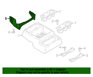 Genuine OEM Ford Part - Front Panel NL1Z-78045A76-FA | Genuine OEM Ford ...