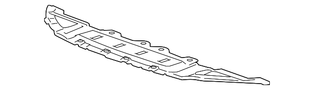 2011-2016 Chevrolet Front Bumper Fascia Lower Deflector 95212249 GM ...