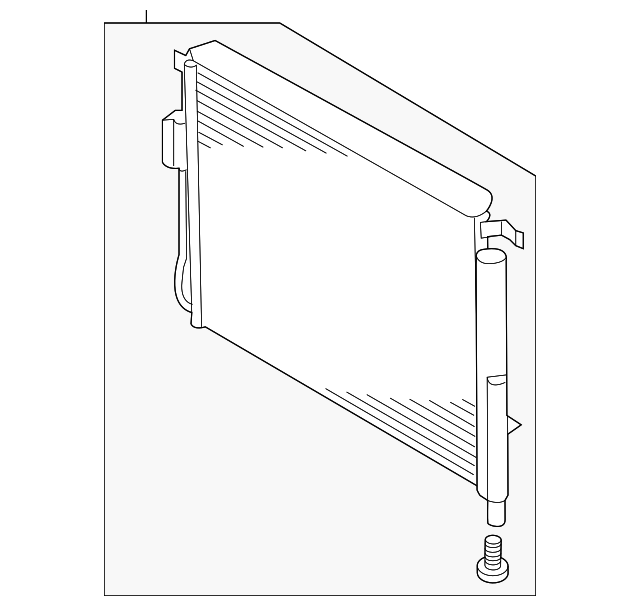 97606-P2000 - A/C Condenser 2021-2023 Kia Sorento | Kia.Parts Store