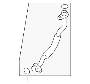 2015-2024 Audi Oil Outlet Tube 06K-145-735-T | Audi USA Parts