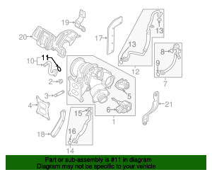 WHT-006-114 - Water Inlet Pipe O-Ring 2015-2024 Audi | Audi OEM Parts