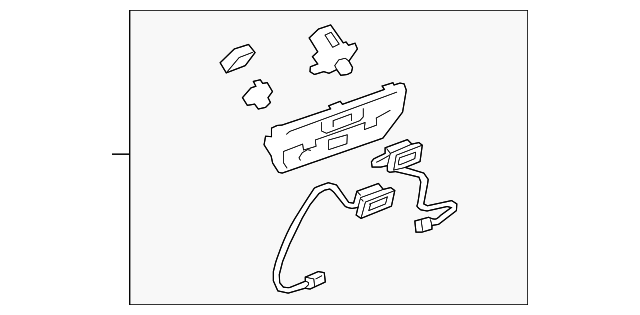 2021-2022 GM Pickup Box Tailgate Latch Handle 84758067 | GMPartsDirect.com