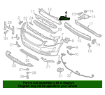 2014-2017 Volvo XC60 Inner Bracket 31383885 | GetOEMParts.com