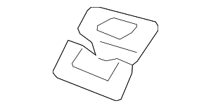 2014-2017 Volvo XC60 Cover Bracket - Passenger Side (RH) 31323772 ...