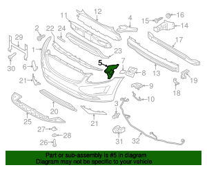 2014-2017 Volvo XC60 Outer Bracket 31323758 | TascaParts.com